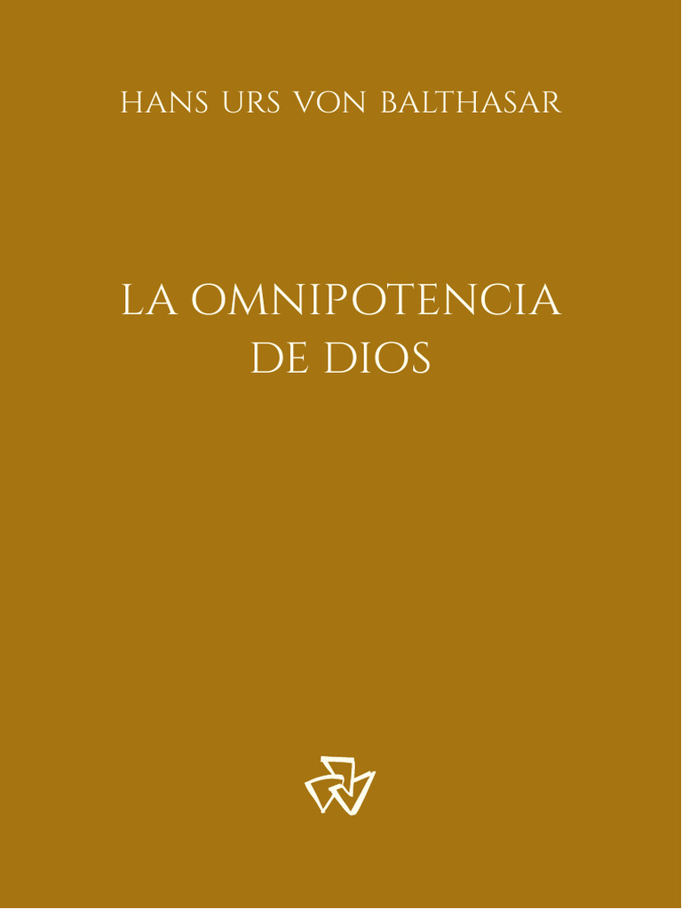 B.B451 Es La Omnipotencia de Dios | PDF | Dios | Omnipotencia