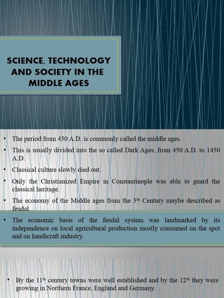 Medieval Science and Technology | PDF | Science | History Of Science
