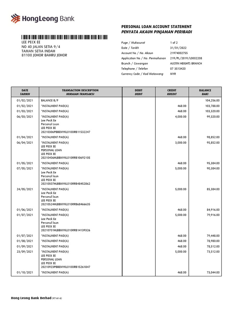 Estatement 2022 04 01 | PDF | Debits And Credits | Credit Card