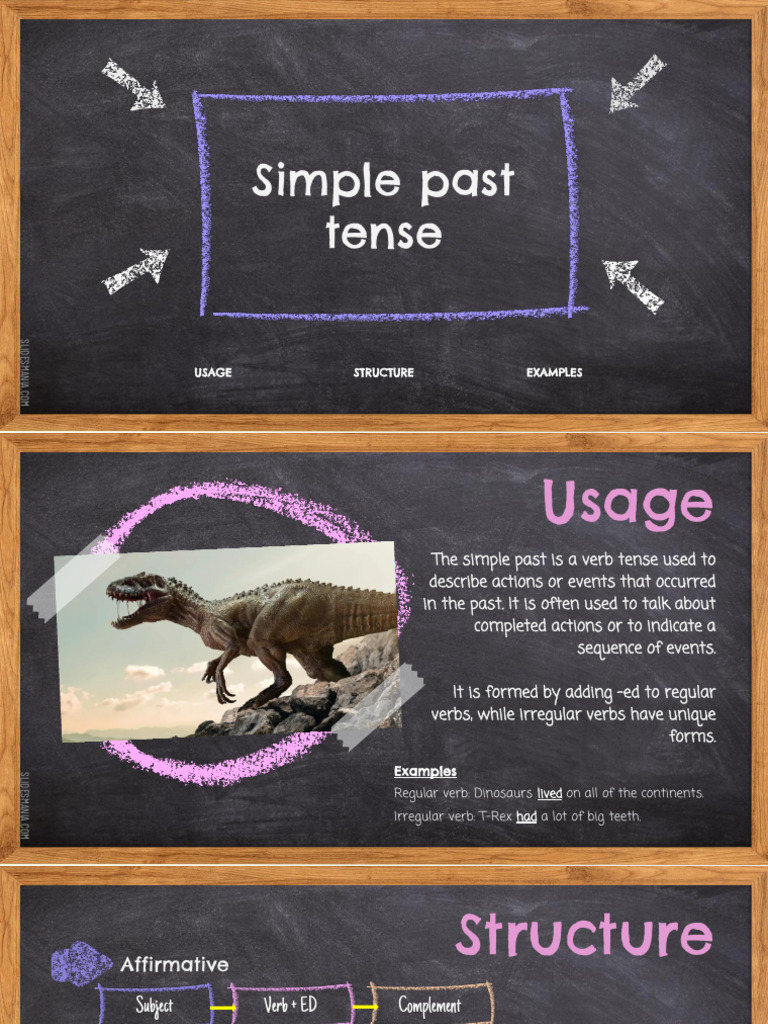 Simple Past Tense: Usage & Structure | PDF