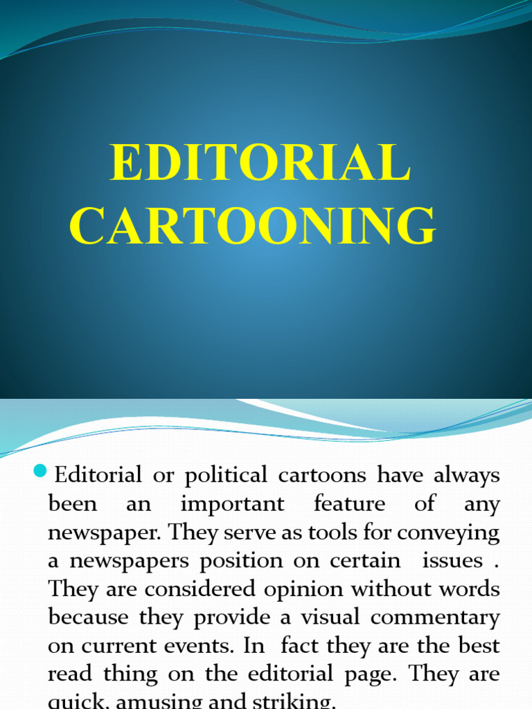 Editorial Cartooning - PPTM | Download Free PDF | Cartoon