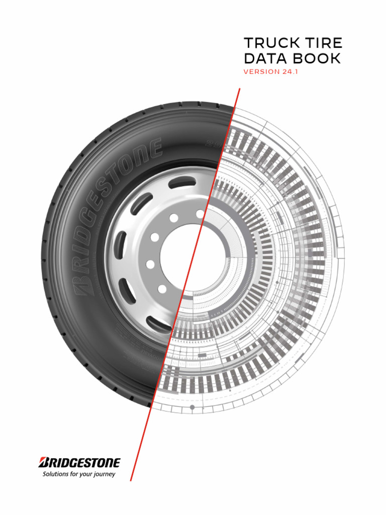 Bridgestone Truck Tire DataBook | PDF | Tire | Fuel Economy In Automobiles