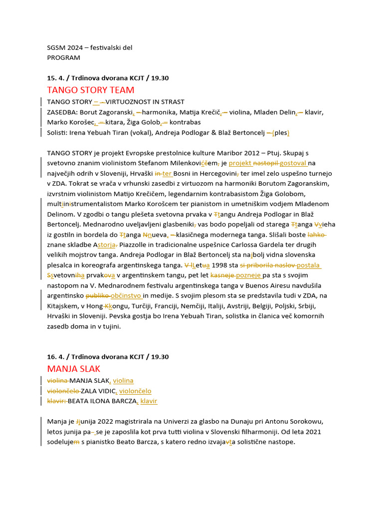 SGSM 2024 - Program - Lekt NŠ | PDF