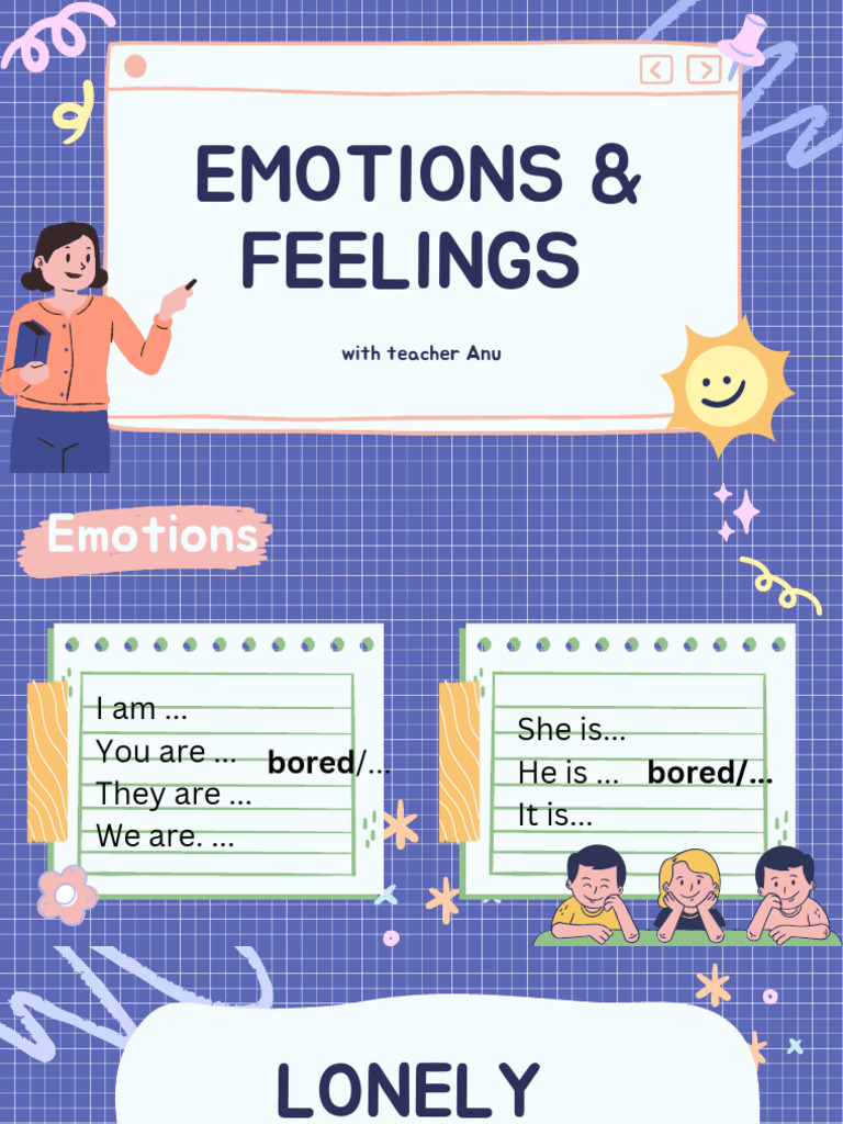 A1 Emotions And Feelings сэтгэл хөдлөл Pdf