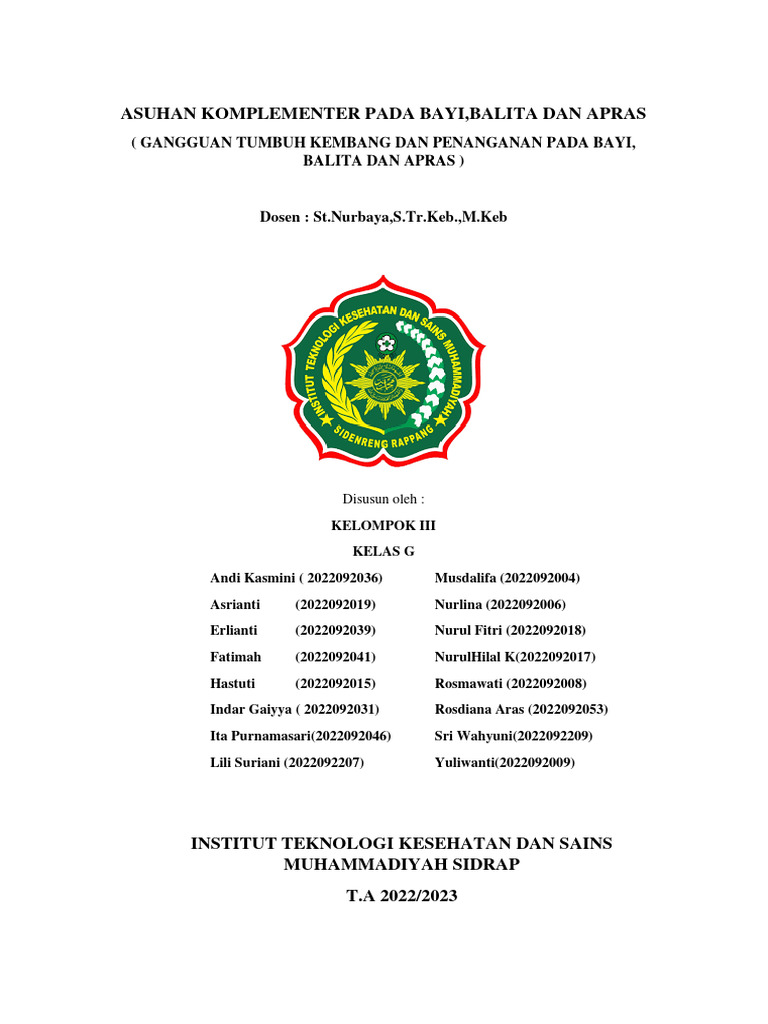 Asuhan Komplementer Pada Bayi | PDF