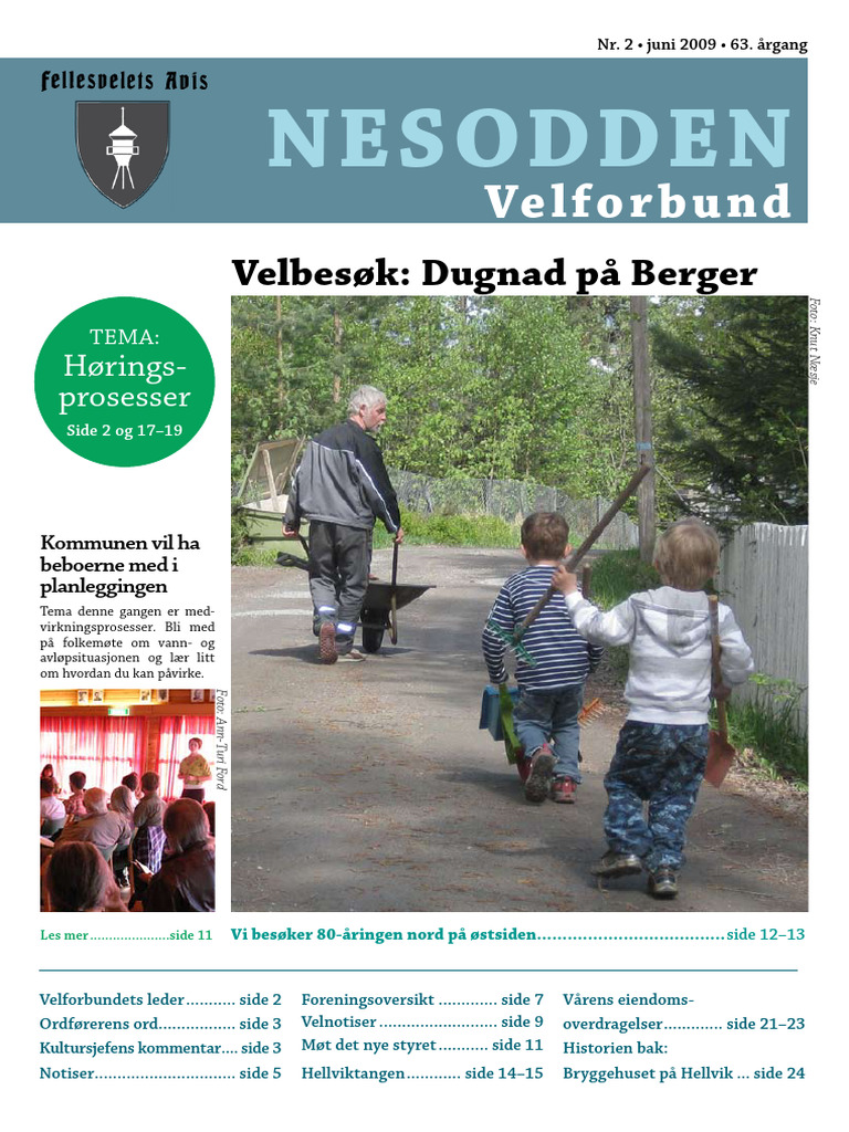 Nesodden: Velforbund | PDF