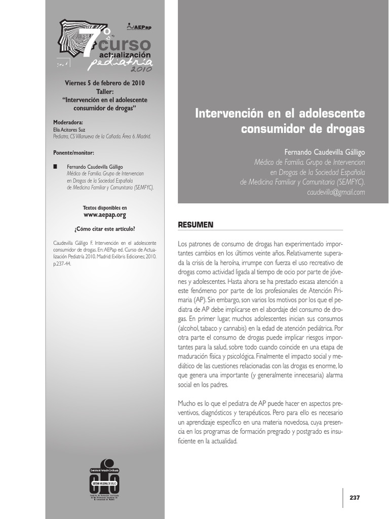 drogas_0 | PDF | La dependencia de sustancias | Mdma