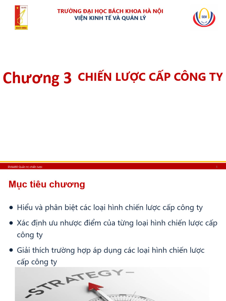 QTCL.Chương 3. Bài 1 - Chiến lược tăng trưởng | PDF