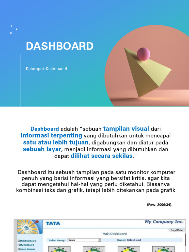 Dashboard | PDF