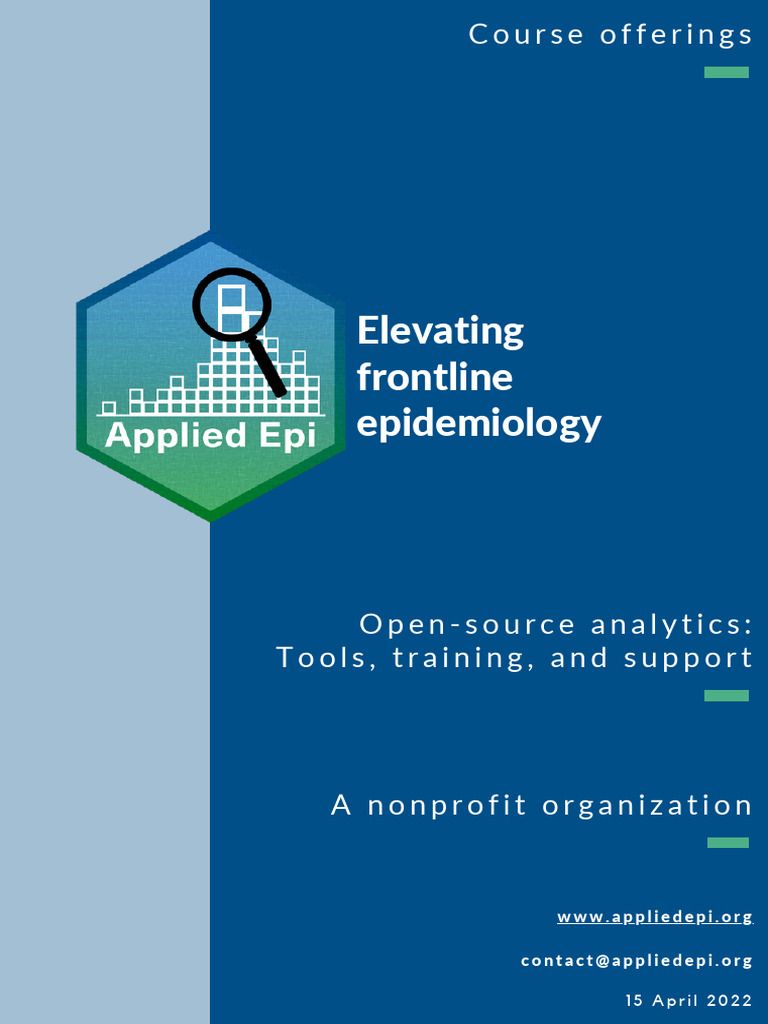 Applied Epi Courses | PDF | Epidemiology | Geographic Information System