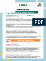 SASMO Grade 1 Contest Instructions | PDF
