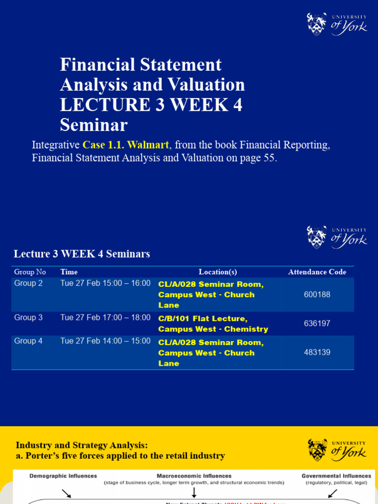 Walmart Financial Analysis Overview | PDF | Cash Flow Statement ...