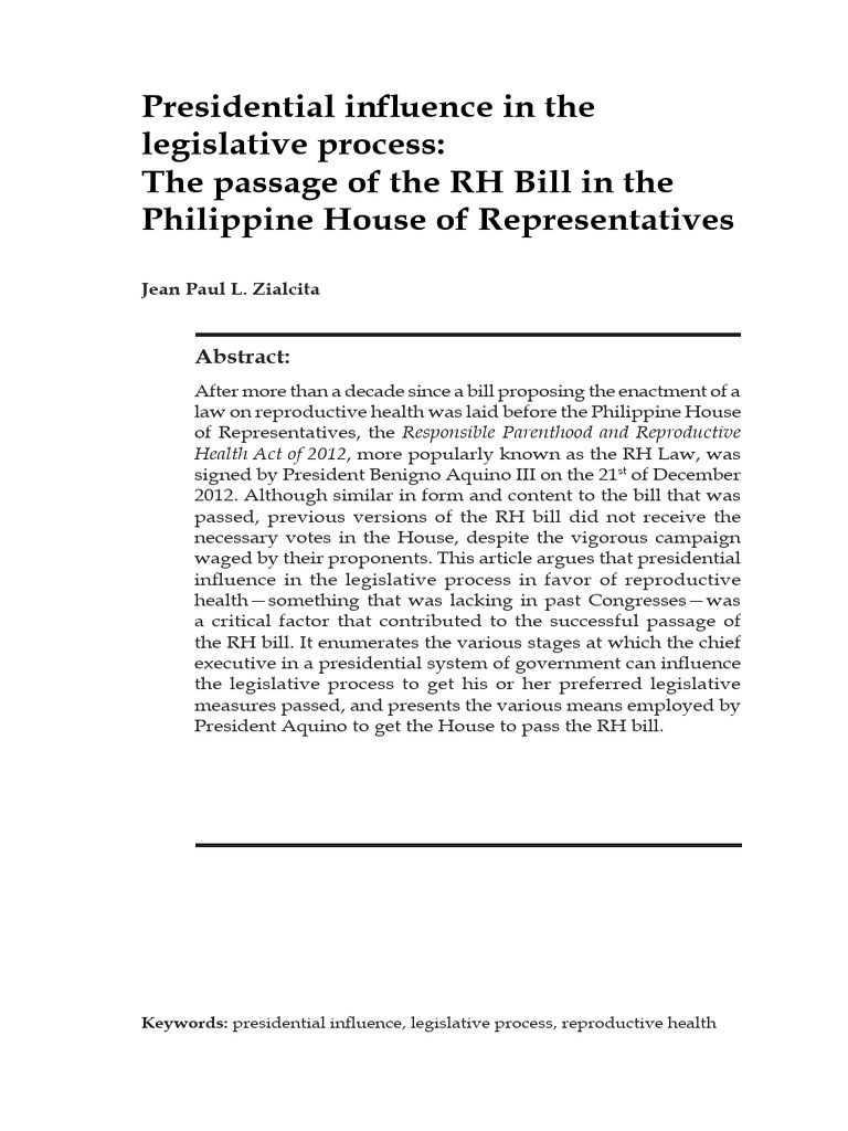 RH Bill | Download Free PDF | Bill (Law) | United States House Of ...