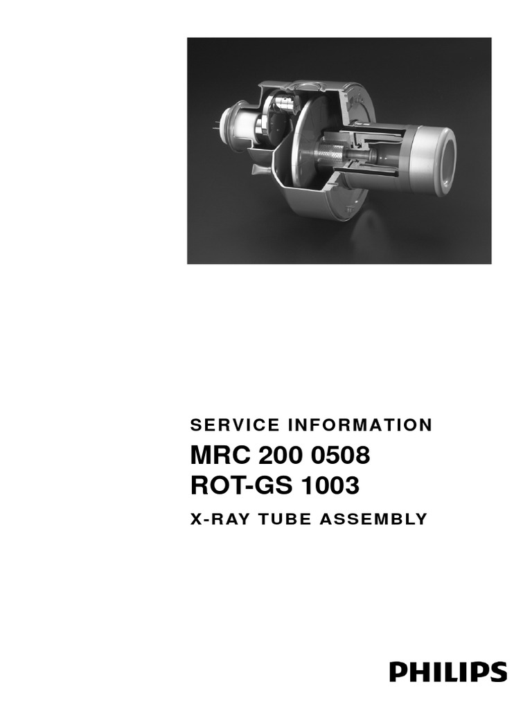 MRC 200 0508 Rot-Gs 1003 (4512 988 00175 Rev Aa) | PDF | Vacuum Tube ...
