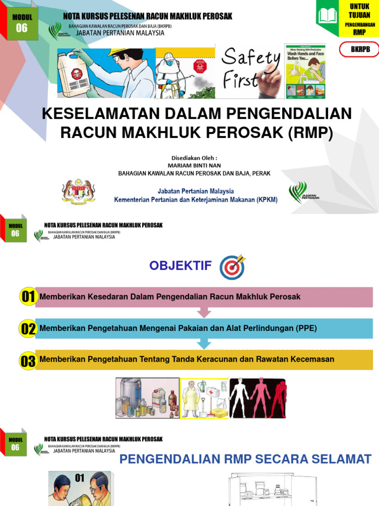 Keselamatan Pengendalian RMP | PDF | Kesehatan Holistik | Sains & Matematika
