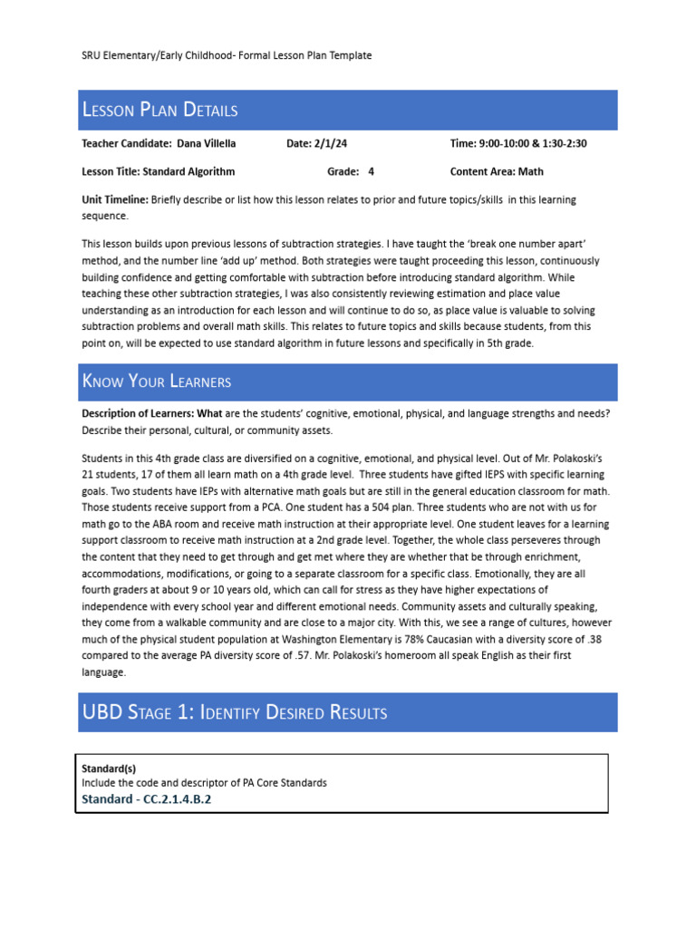 Slo 3 Updated | Download Free PDF | Lesson Plan | Algorithms