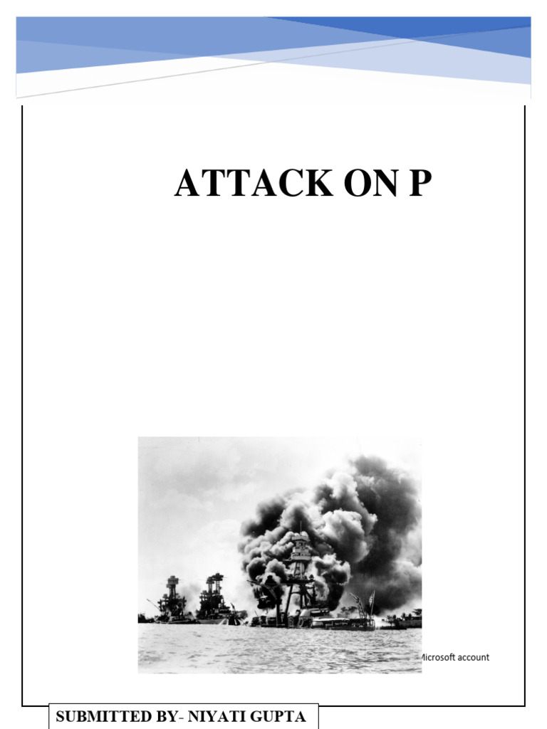 Pearl Harbor Attack Overview | PDF | Attack On Pearl Harbor | Battleship