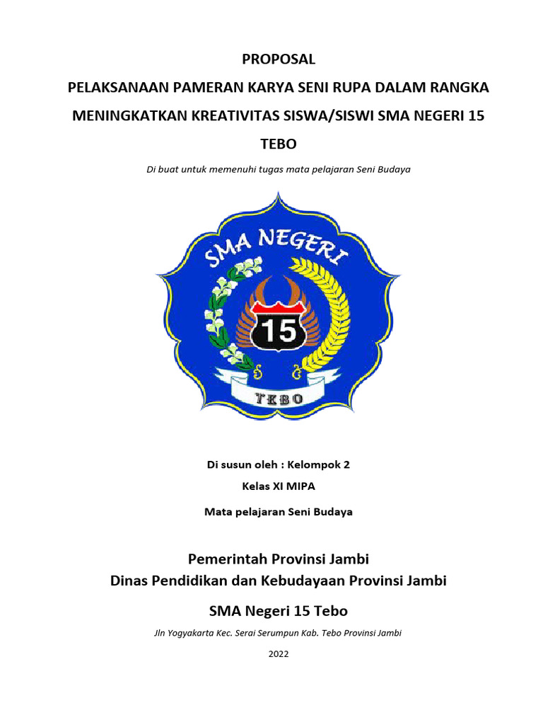 Kliping Karya Seni Rupa 2D Seni Budaya Kelas 11 | PDF