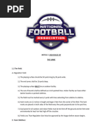 NFL Official Referee Signals | PDF