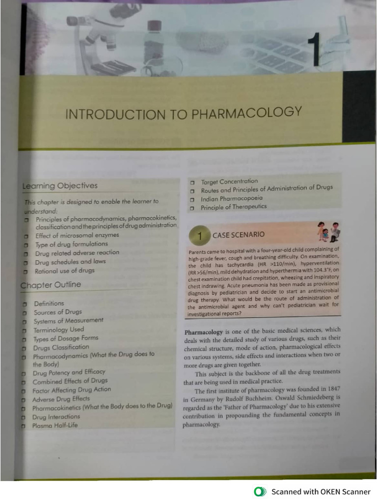 Introduction To Pharmacology Cbs Pdf
