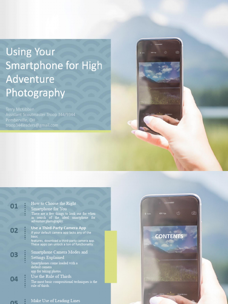 Smartphone Photography Guide | PDF | Shutter Speed | Camera