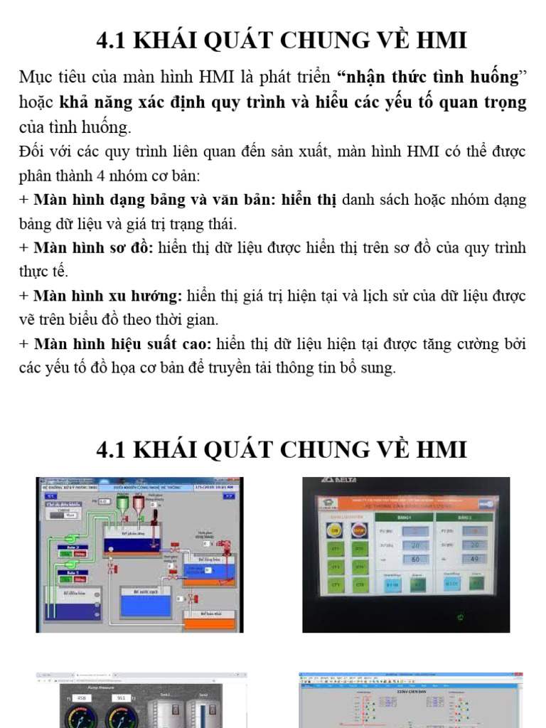 Huong Dan Giao Dien Dieu Khien Va Giam Sat | PDF