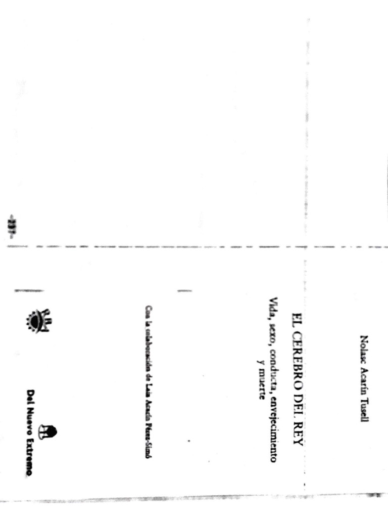 El Cerebro Del Rey (Tusell) | PDF