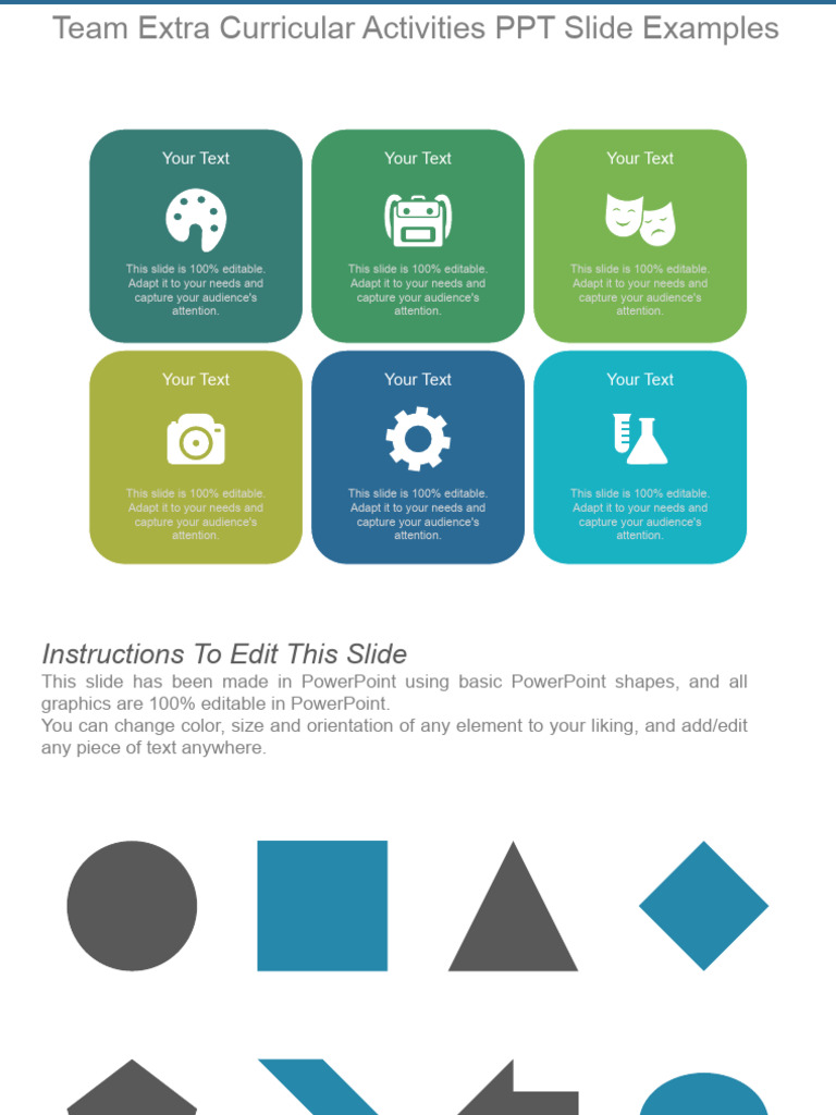 Team Extra Curricular Activities PPT Slide Examples | PDF