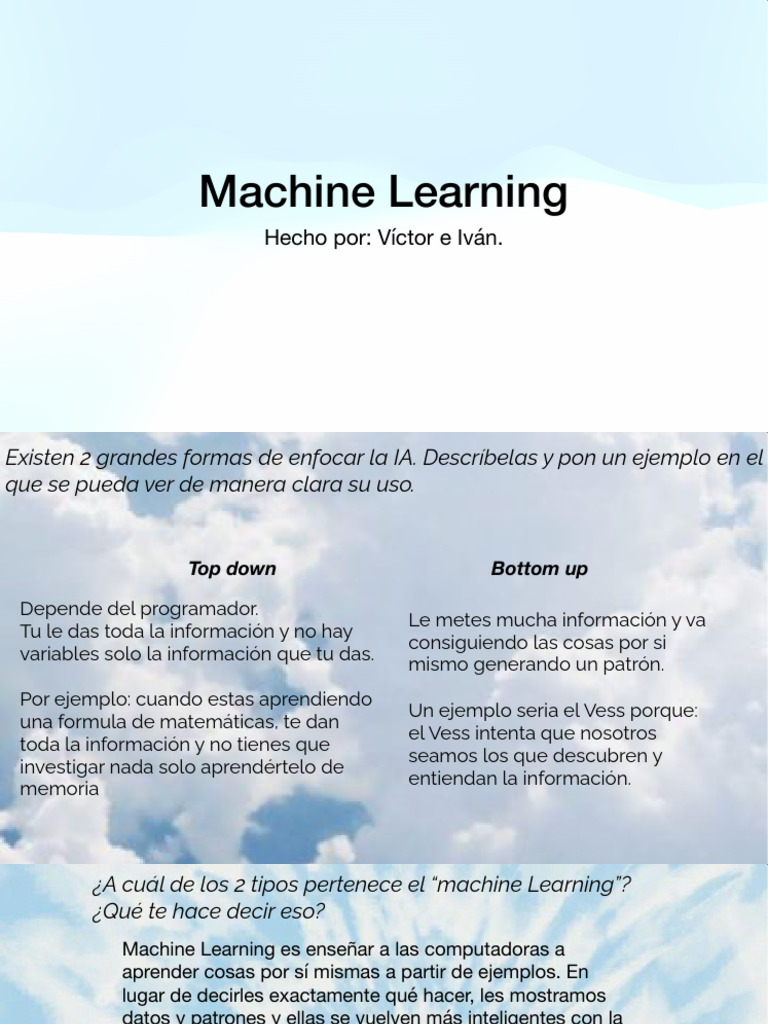 Machine Learning Iván y Victor | PDF | Aprendizaje automático | Neurona