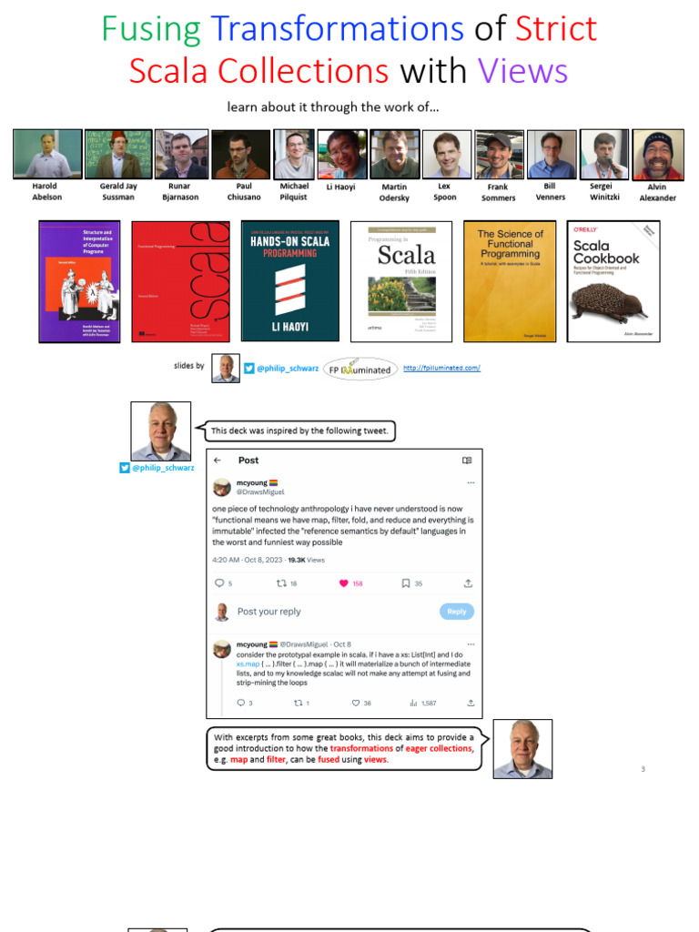 2023 10 15 Fusing Transformations of Strict Scala Collections With Views | PDF | Functional ...