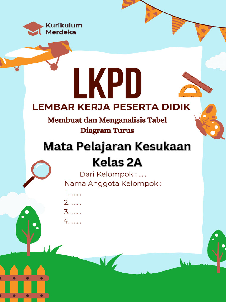 LKPD Kelompok Diagram Turus | PDF