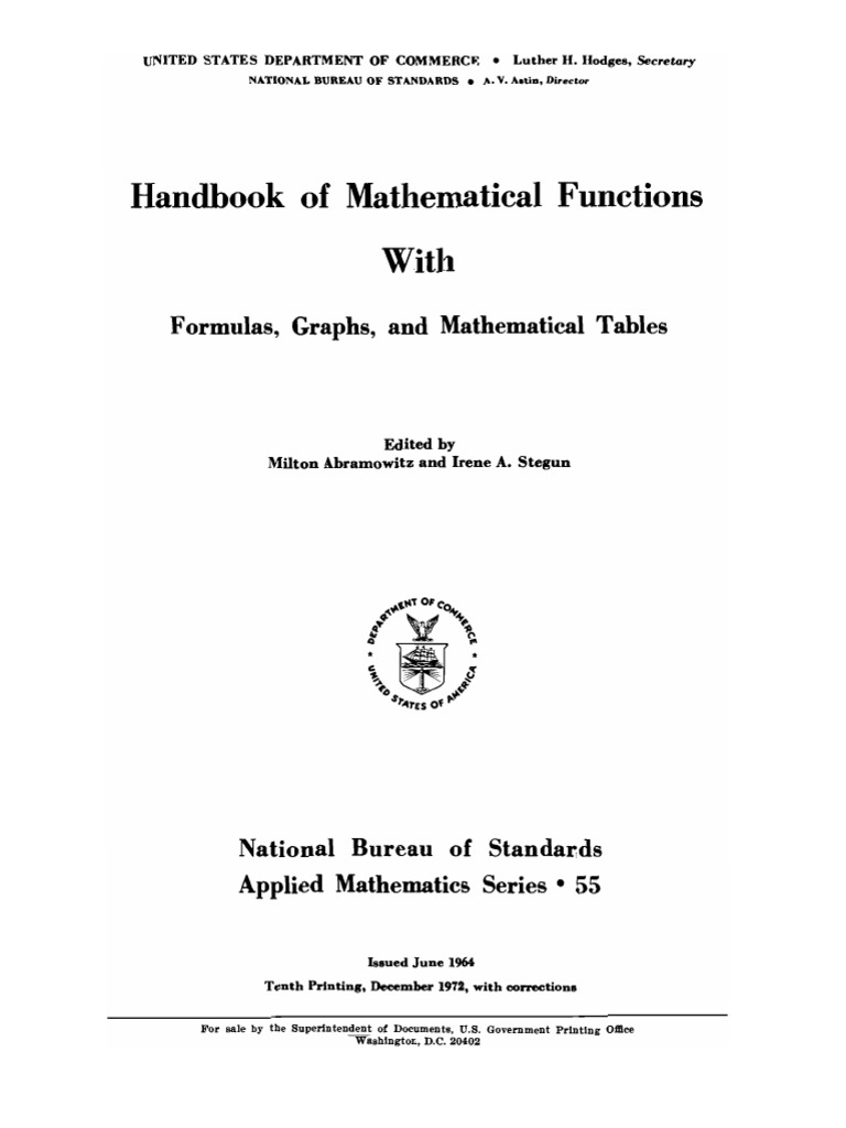 Math Functions for Scientists | PDF | Recurrence Relation | Function (Mathematics)