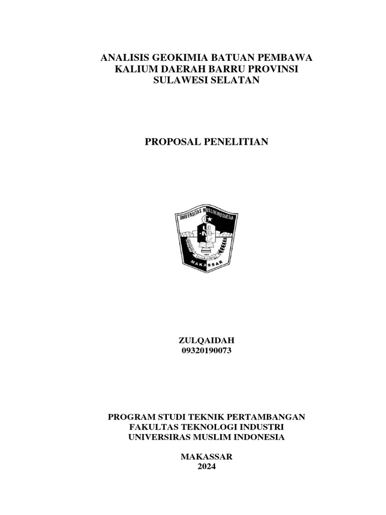 Proposal Penelitian Qaidah Iii | PDF