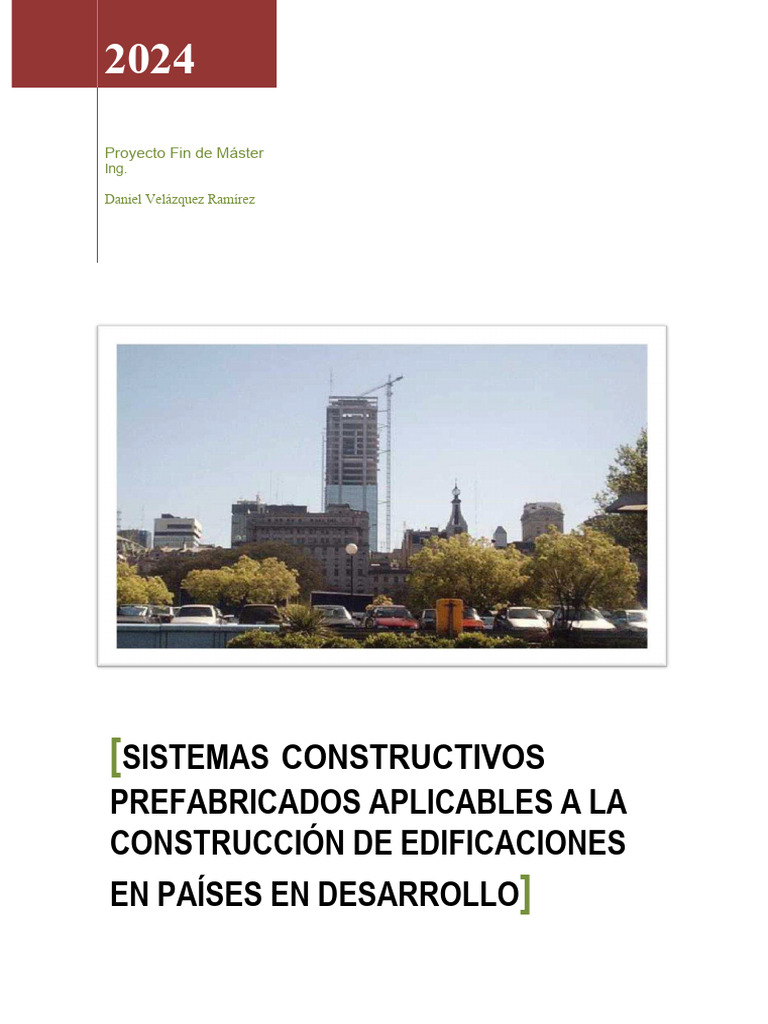Proyecto Fin de Master Sistemas Construc | PDF | Fundación (Ingeniería) | Hormigón