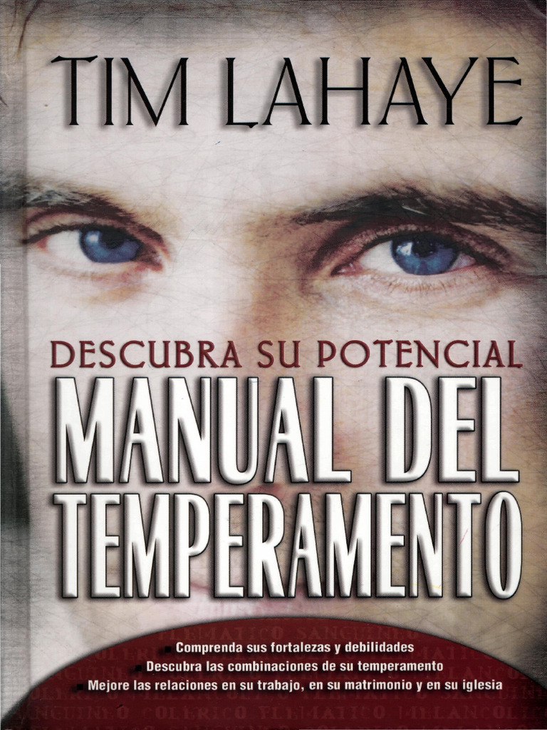 Manual Del Temperamento de TIM LAHAYE | PDF