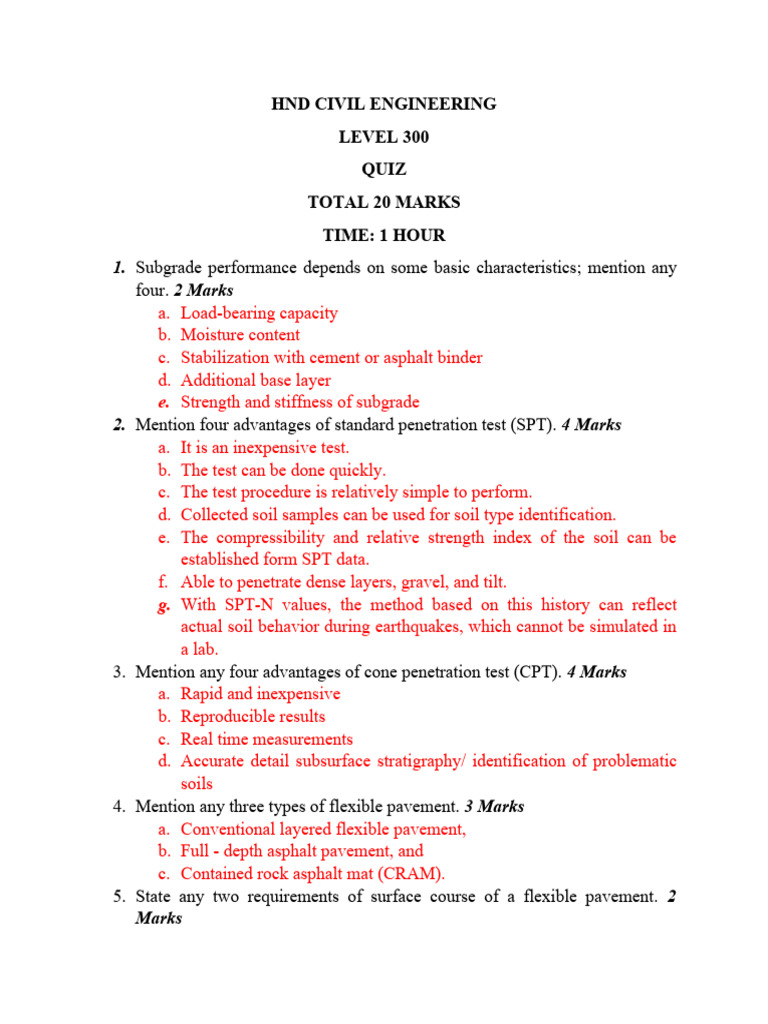 Highway Eng 2 | PDF | Road Surface | Concrete