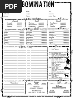 Revised Blood Potency Table for VTM | PDF | Vampires | Tabletop Games