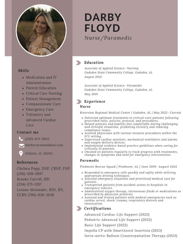 minimalist clean signature cv resume 1 | PDF | Intensive Care Medicine ...
