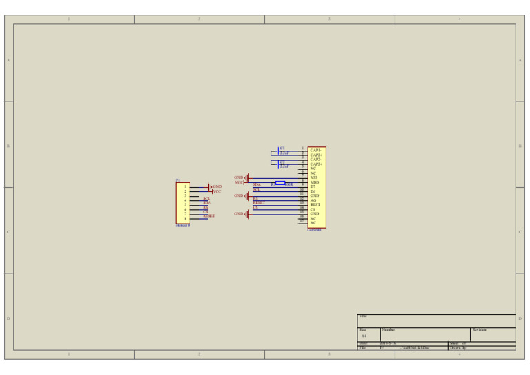 lcd9648液晶原理图 | PDF