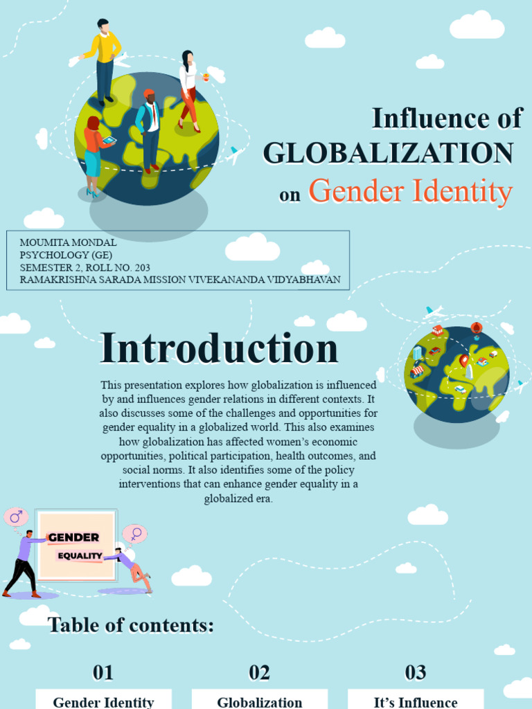 Globalization | PDF | Gender | Gender Studies