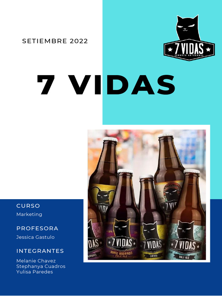 7 Vidas | PDF | Cerveza | Marketing