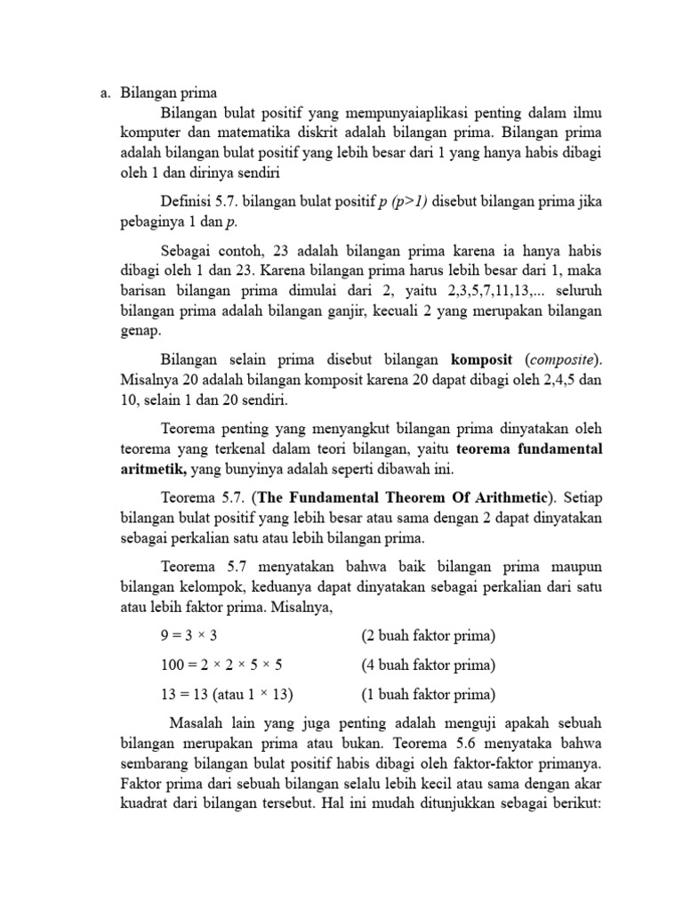 Bilangan Prima Indri | PDF