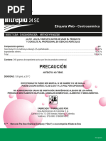 Insecticida Orgánico Entrust SC: Ficha Técnica | PDF