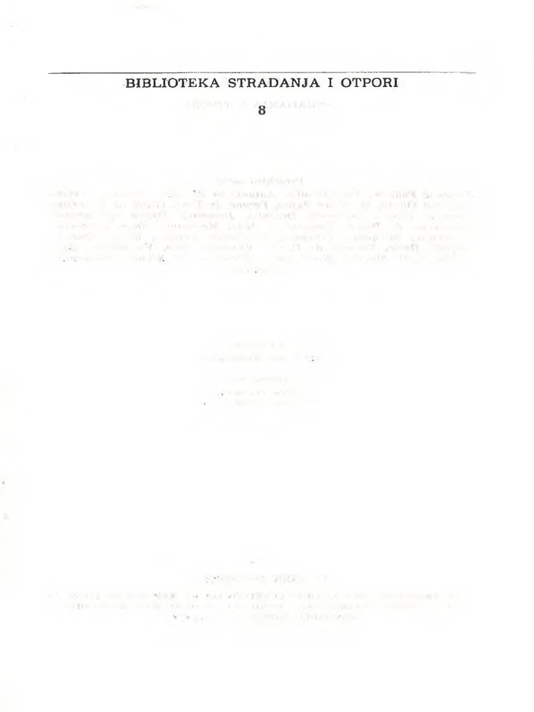 Nema Ki Zatvori I Koncentracioni Logori U Banatu 1941 1944 Pisi | PDF