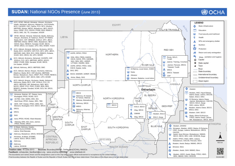 National NGOs Map - A3 - June - 2013 | PDF