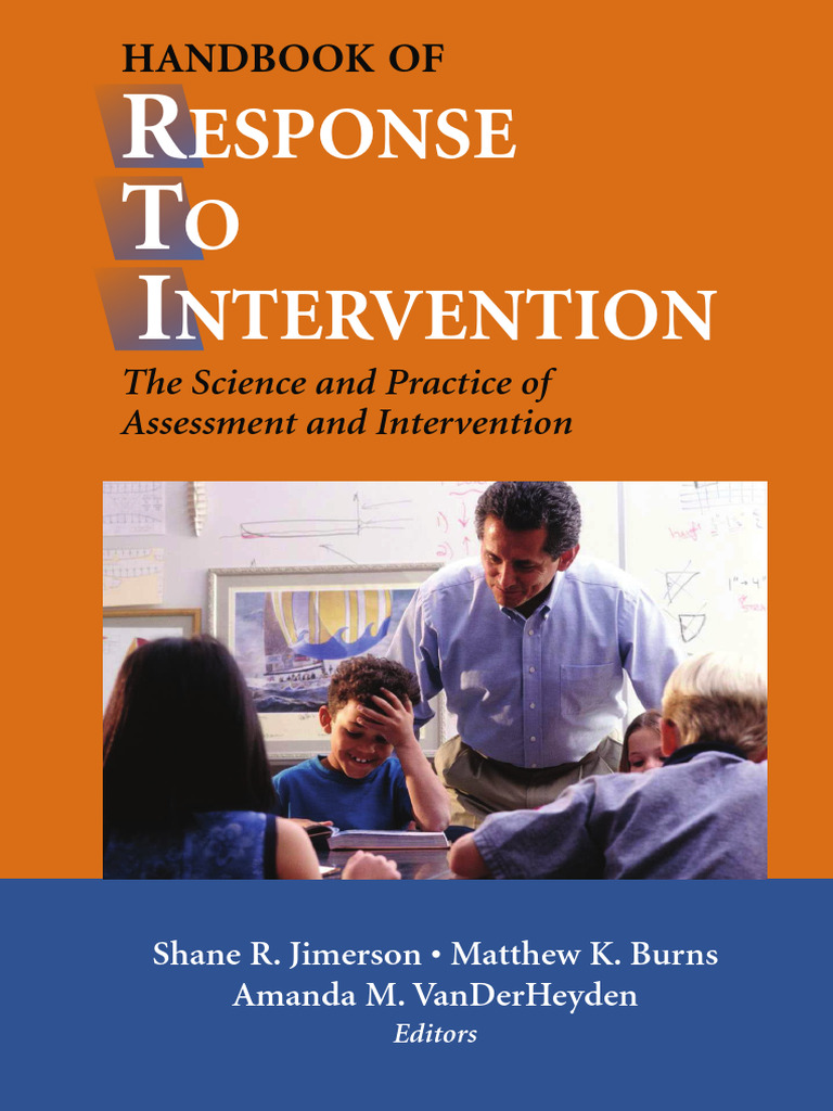 Handbook of Response to Intervention | PDF | School Psychology ...