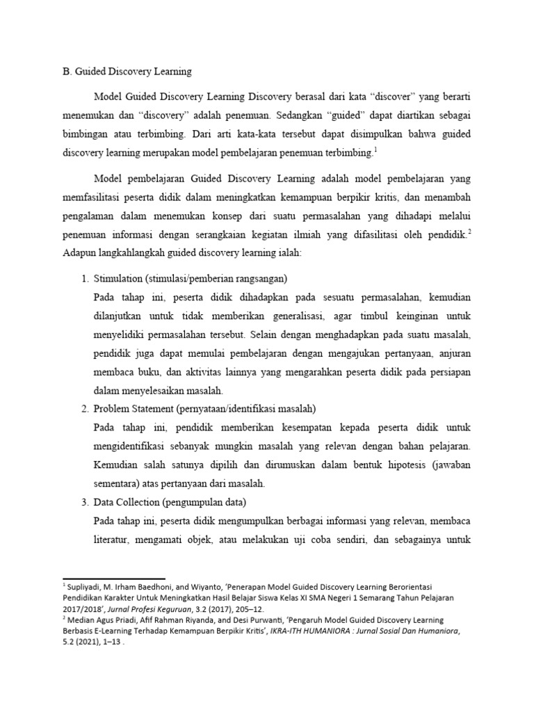 Afief BAB 2.guided Discovery Learning | PDF