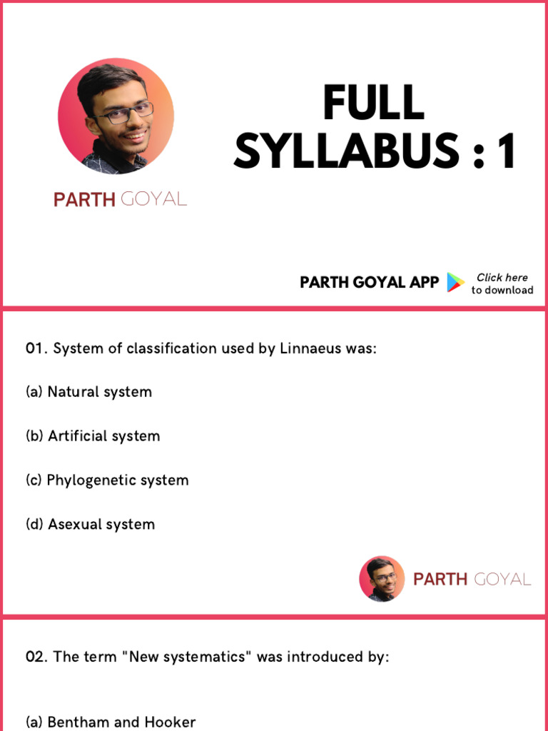 Full Syallbus | PDF | Menstrual Cycle | Cell (Biology)