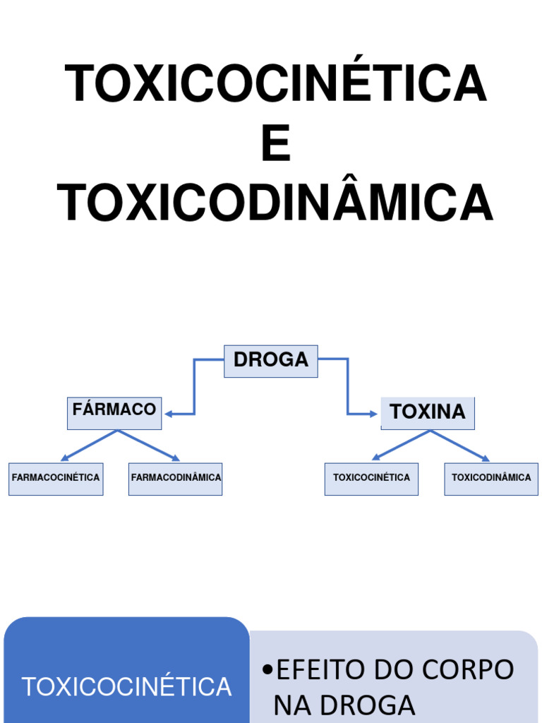 Toxicocinética e Toxicodinâmica. | PDF | Célula (Biologia) | Enzima
