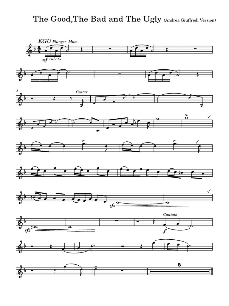The Good, The Bad and The Ugly C Instrument | PDF | Components | Sound ...